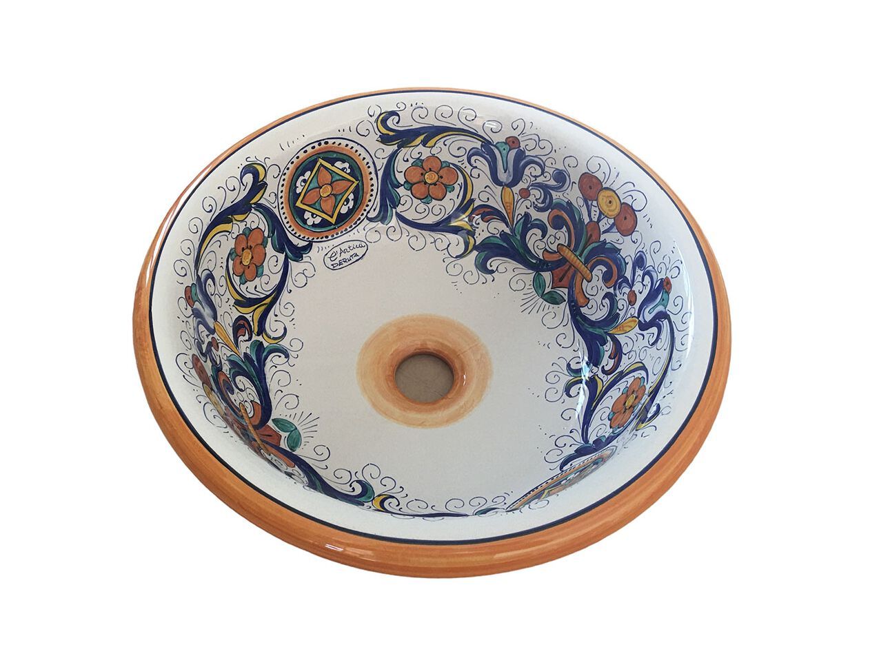 CLASSICO 06 GEOMETRICO Lavabo By L'Antica Deruta