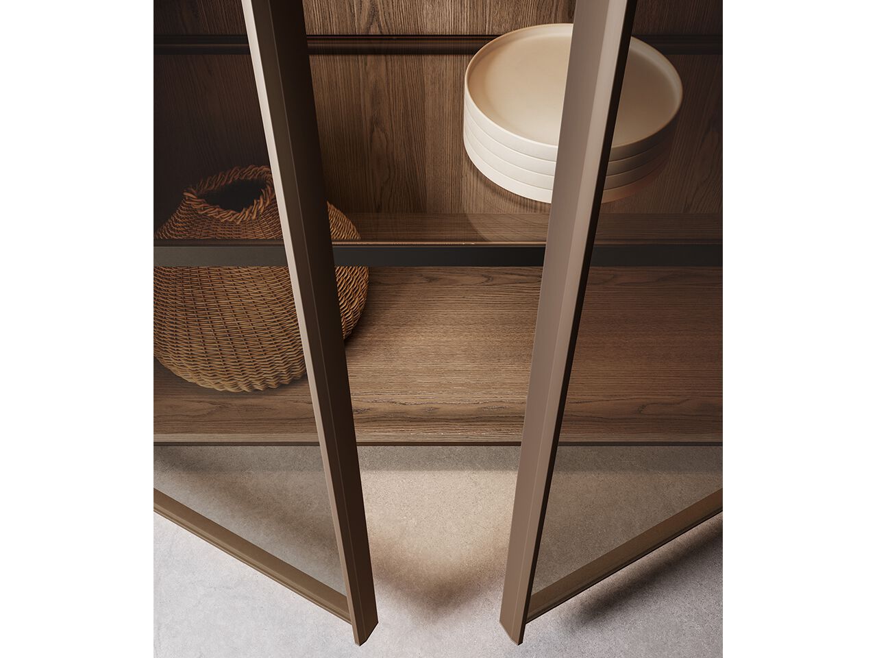 THEA – HANDLE-FREE KITCHEN Kitchen with island By Arclinea | design ...