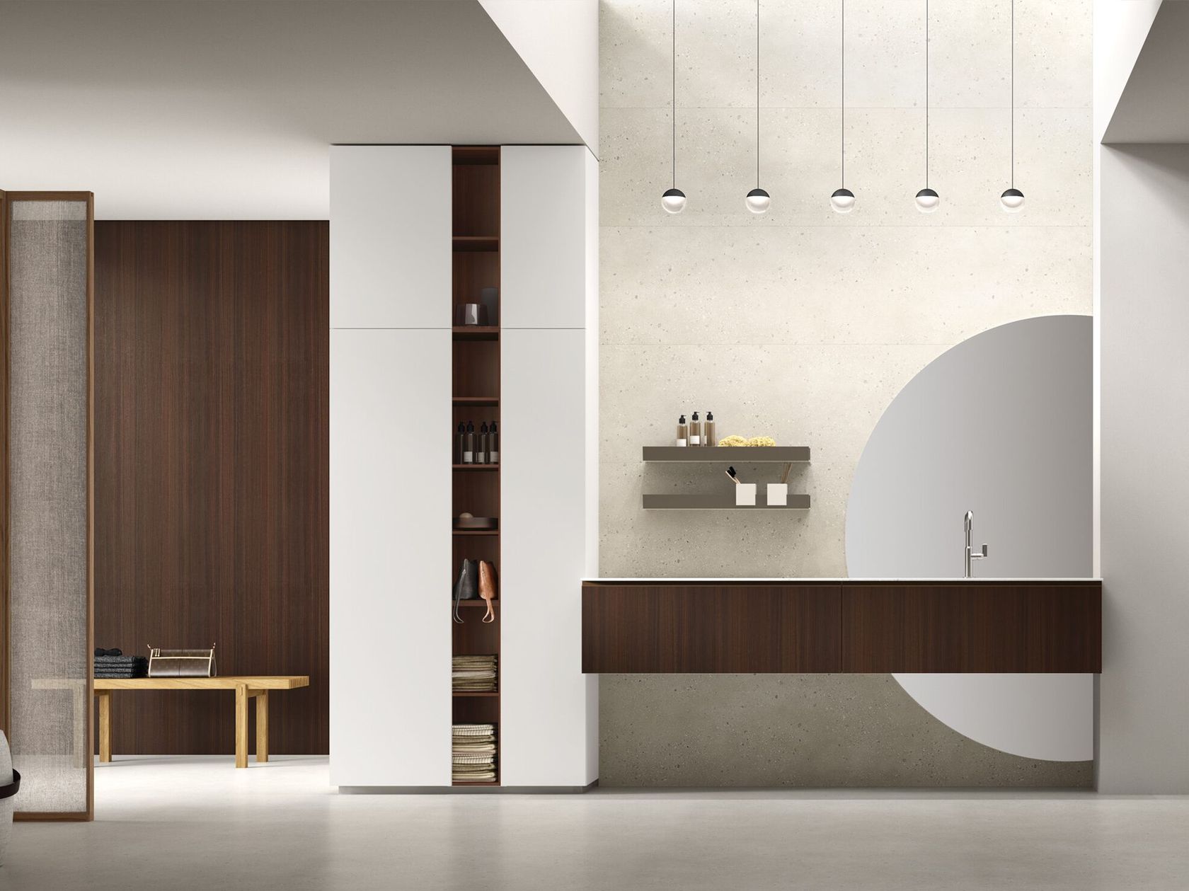 POLLOCK - COMPOSIZIONE 89 洗脸池柜 By Arcom