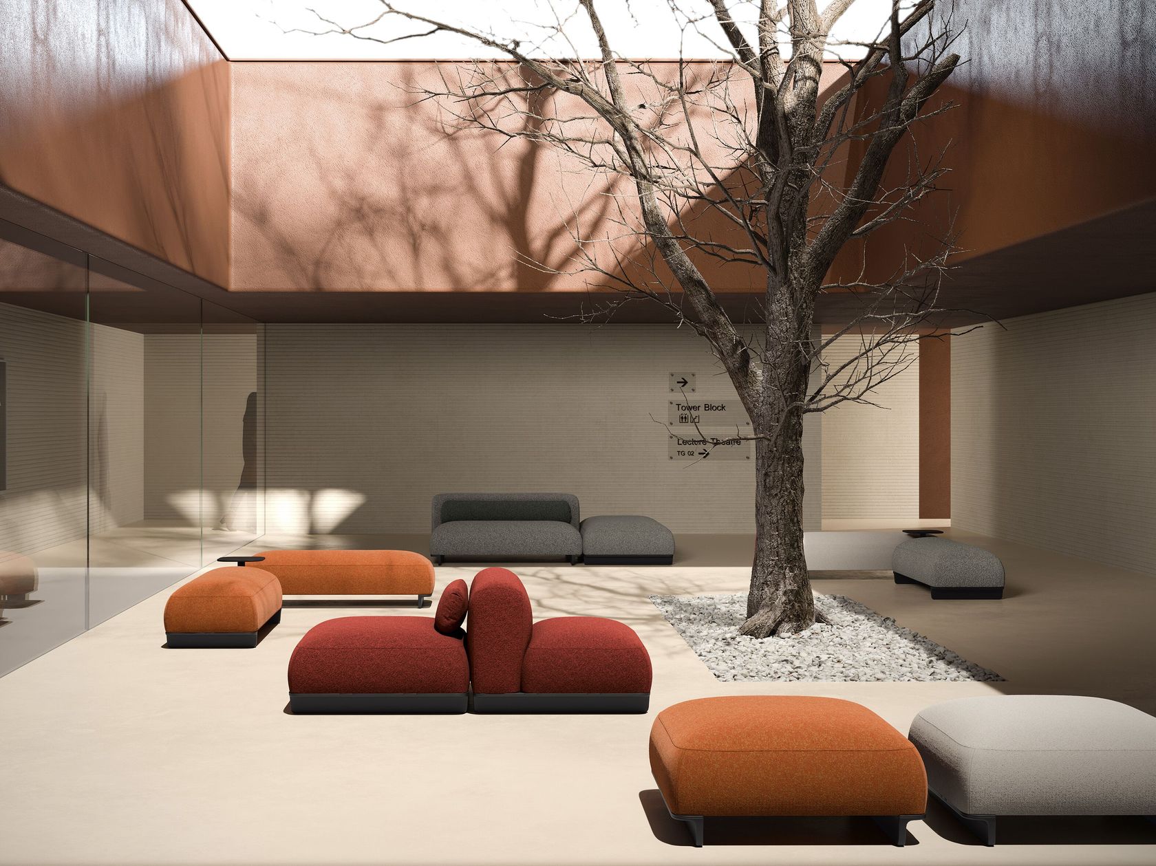 RALIK OUTDOOR 花园沙发 By Arper