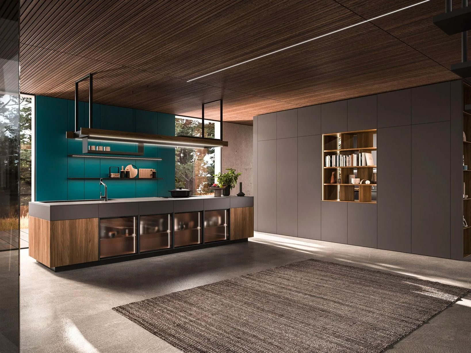 AK_PROJECT_01 Cocina integral con isla By Arrital
