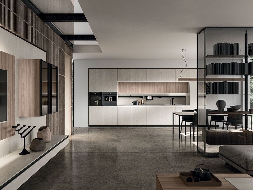 AK_PROJECT_03 Fitted kitchen with island By Arrital