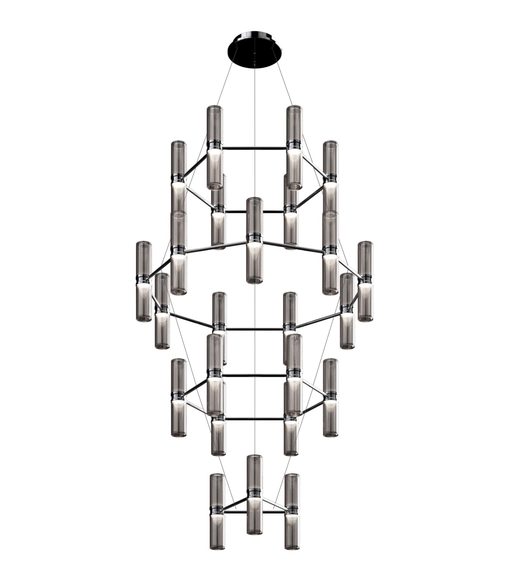 ZEPHYR LED chandelier By Artemide | design Carlo Colombo