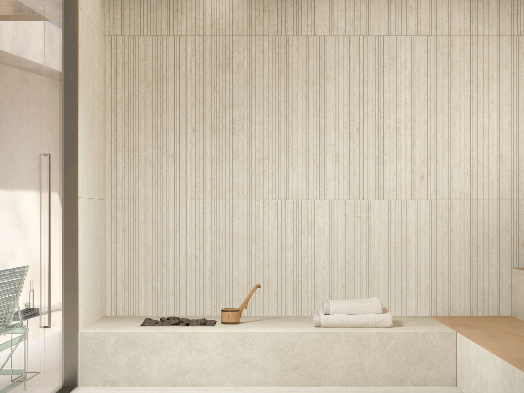 BOOST ICOR Porcelain stoneware wall tiles with stone effect By Atlas ...