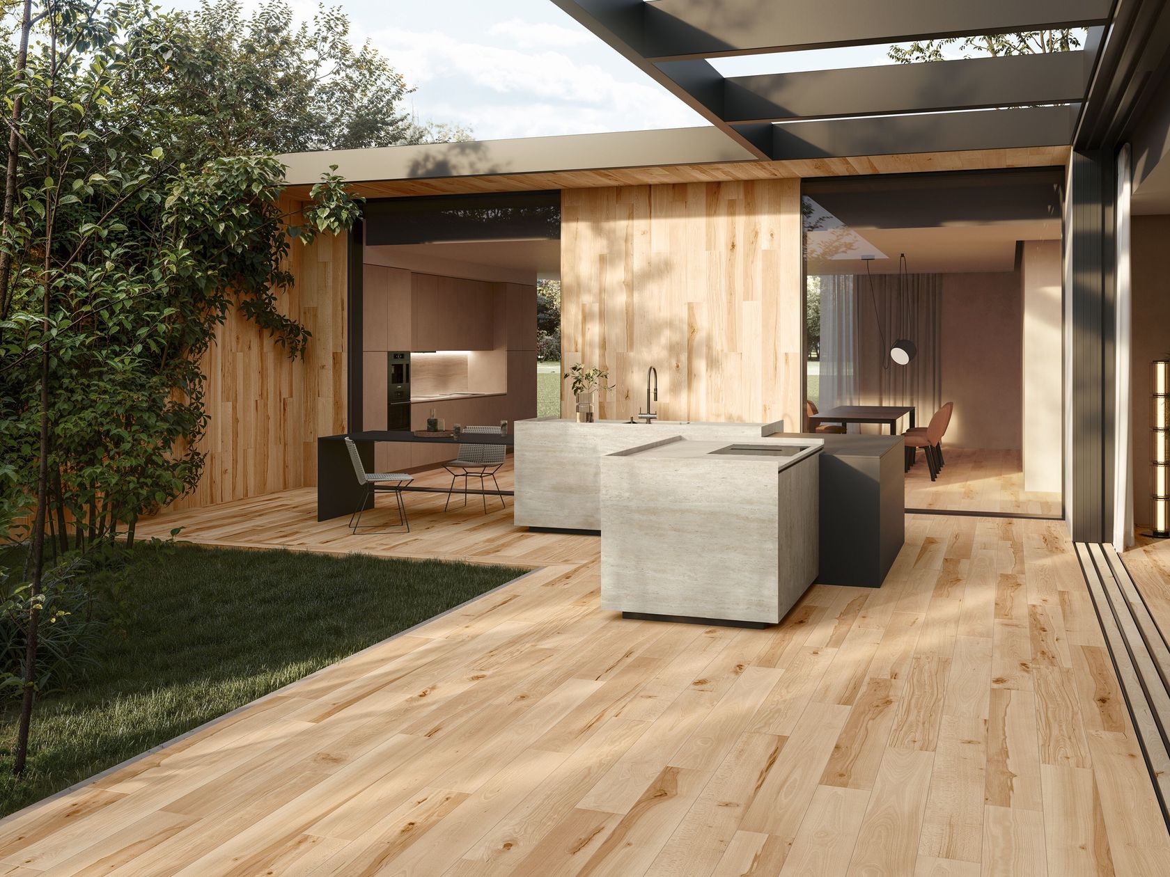 LOG CANSEI Outdoor floor tiles By Atlas Concorde