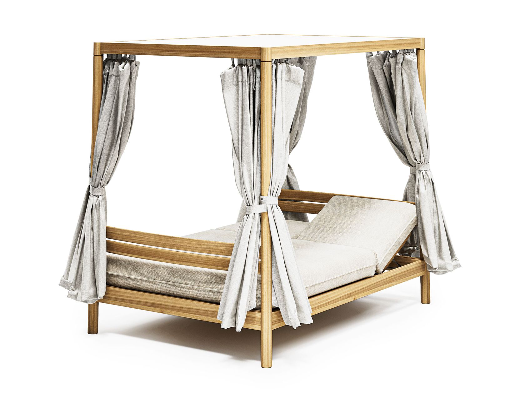 Panama, the Atmosphera outdoor furniture collection in natural teak