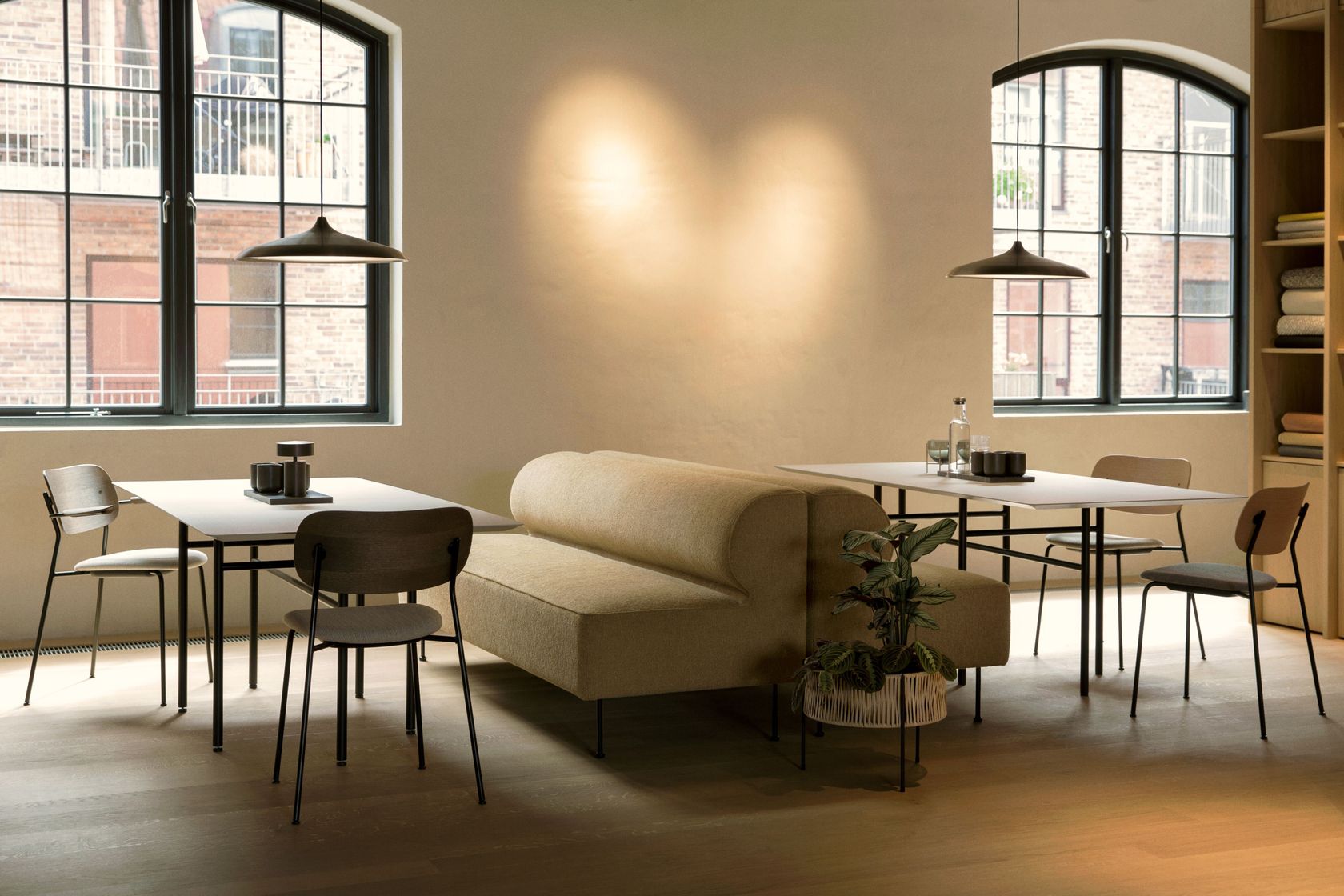 EAVE DINING SOFA Sofa By Audo Copenhagen | design Norm Architects