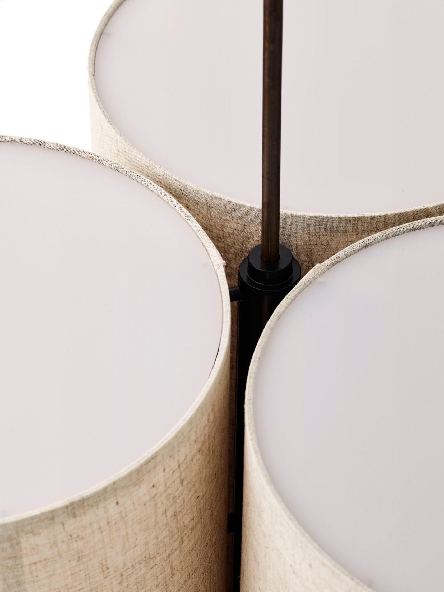 HASHIRA CLUSTER Linen pendant lamp By Audo Copenhagen | design Norm ...