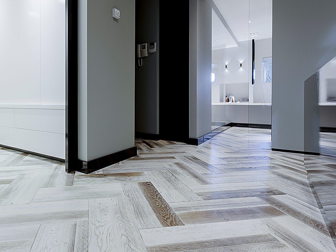 Parquet en bois BÂTON ROMPUS TENNESSEE By Décoplus Parquets