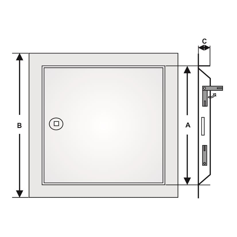B1 | Inspection chamber Plate inspection chamber By FF SYSTEMS