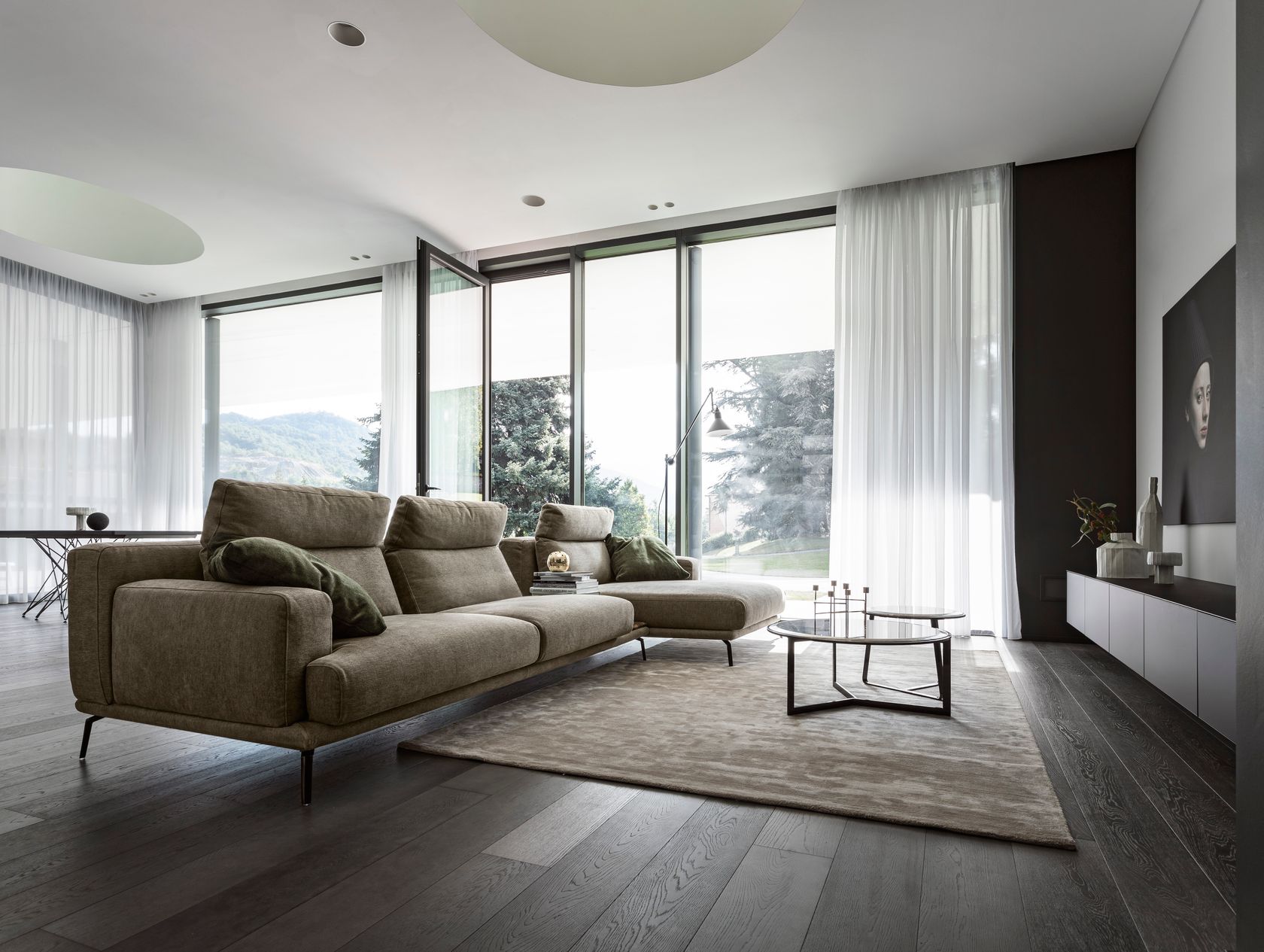 Sectional sofa BABILA By NICOLINE