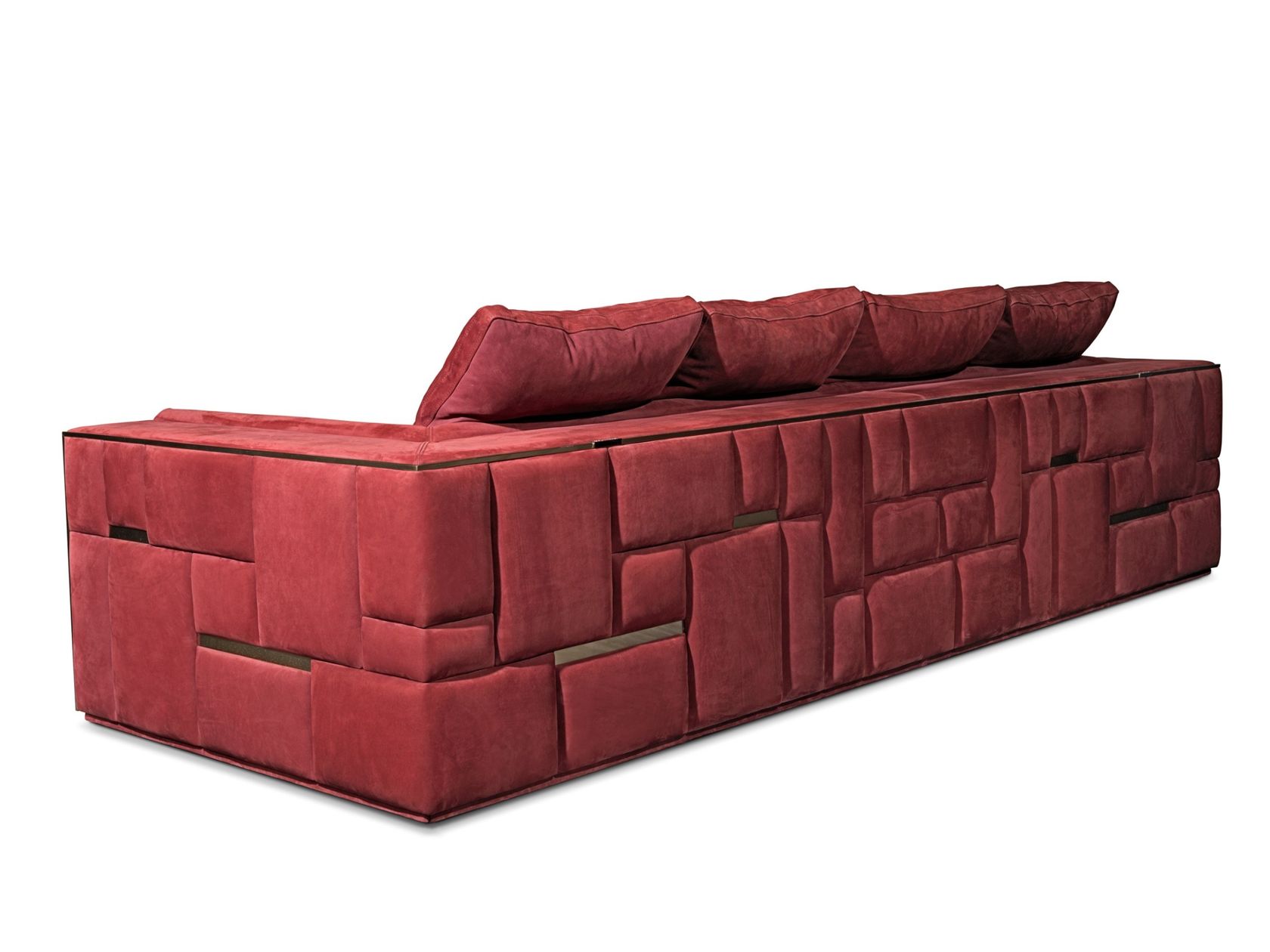 BABYLON Leather sofa By Visionnaire | design Alessandro La Spada