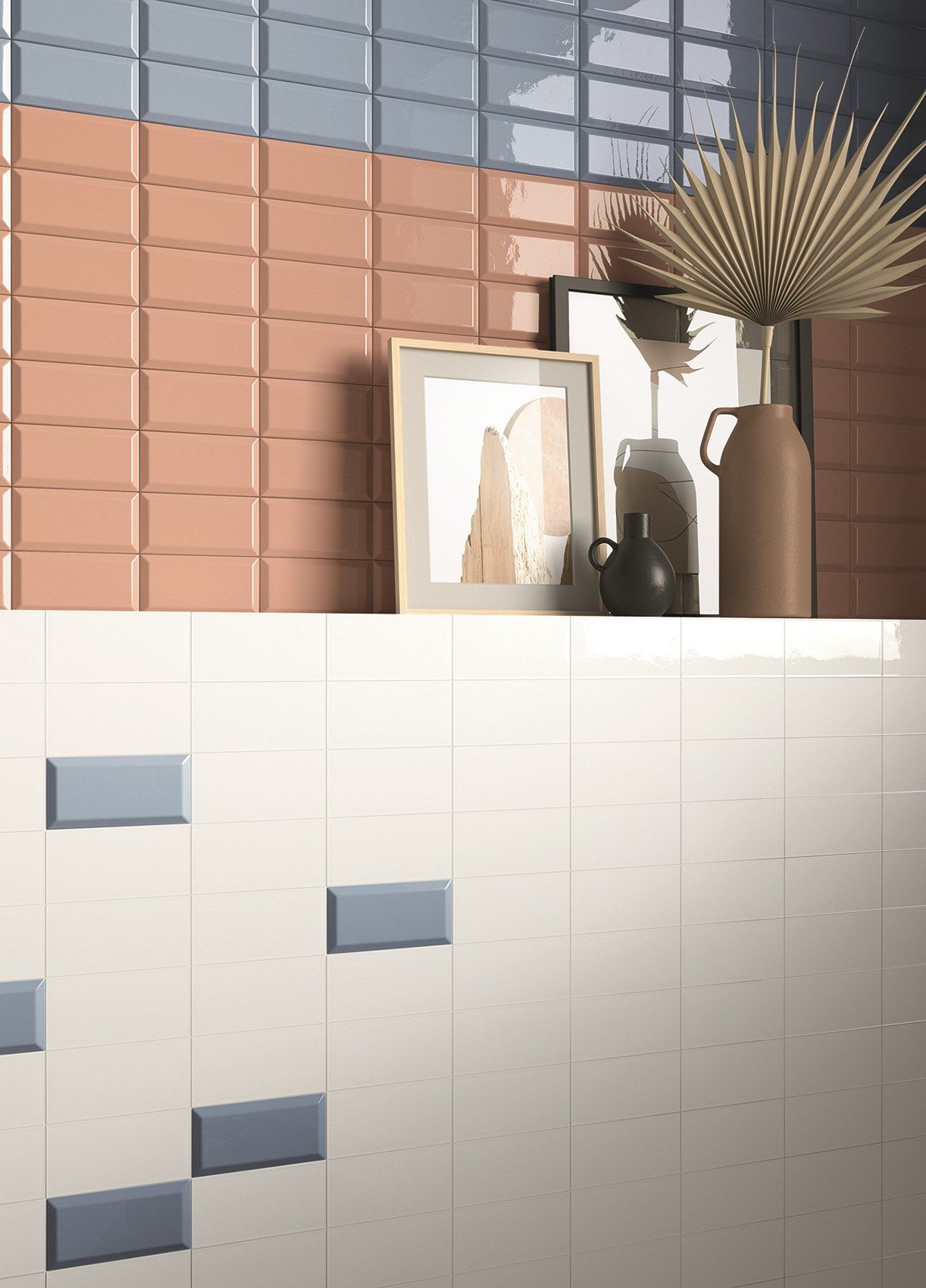 Indoor white-paste wall tiles BACK TO BASIC By ECCENTRICO