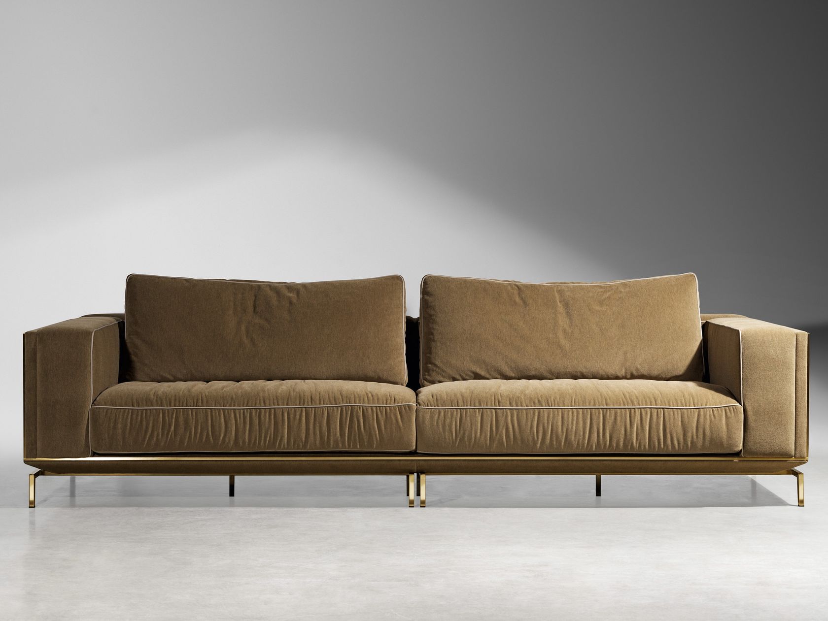 BACKSTAGE | 3 seater sofa Sectional 3 seater fabric sofa By Visionnaire ...