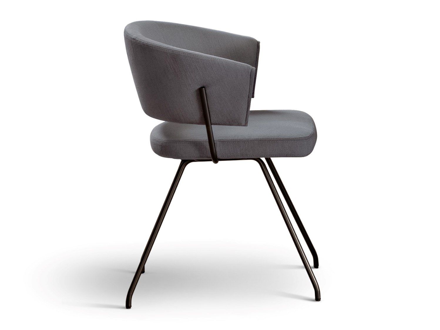BAHIA Upholstered leather chair By Bonaldo | design Mauro Lipparini