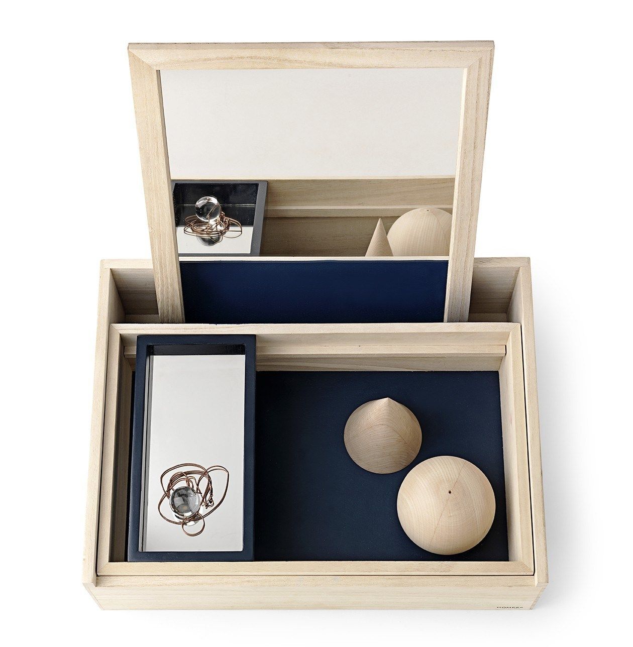 Contemporary style balsa wood storage box BALSABOX PERSONAL By NOMESS ...