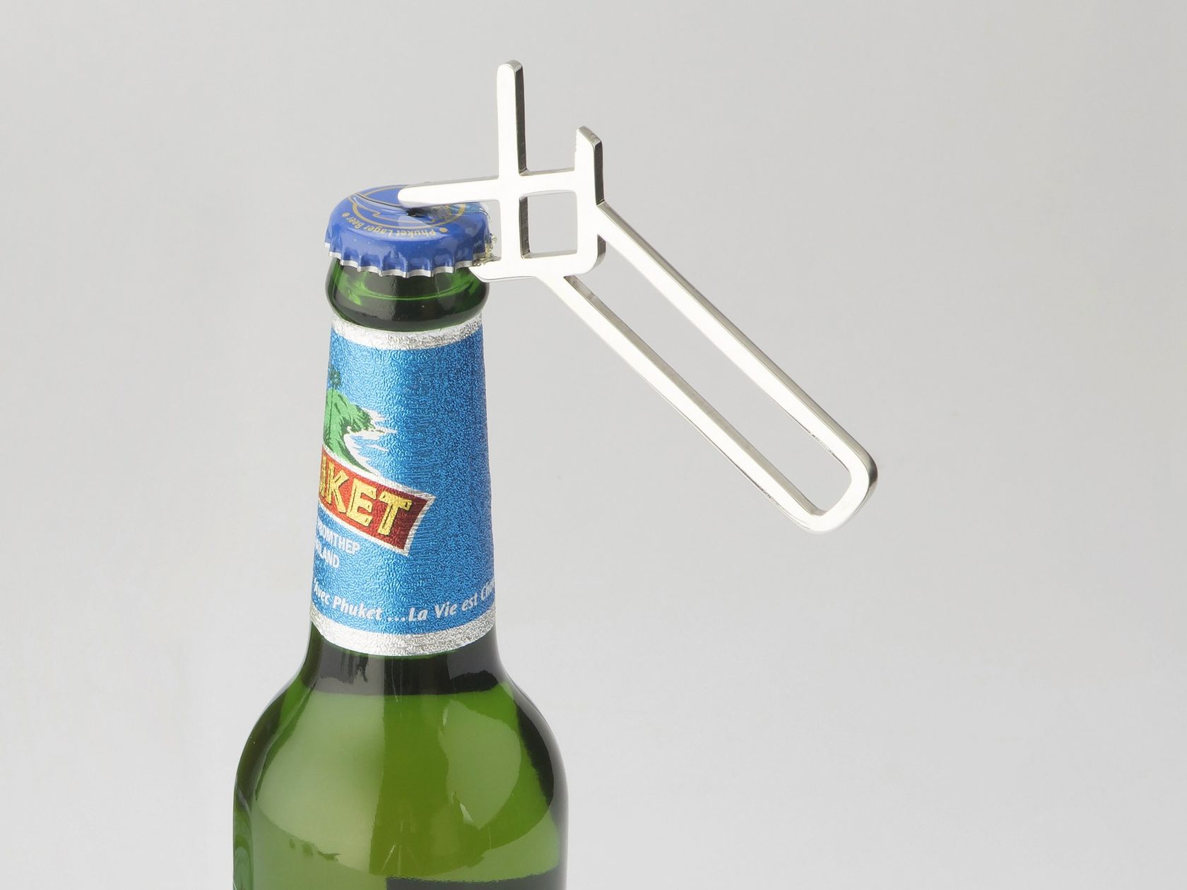 Steel bottle opener BARLEY By Specimen Editions design Thinkk Studio ...