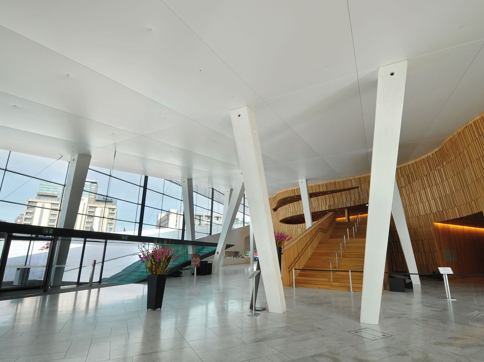 Techo tensado acústico de PVC para interiores BARRISOL® ACOUSTICS By ...