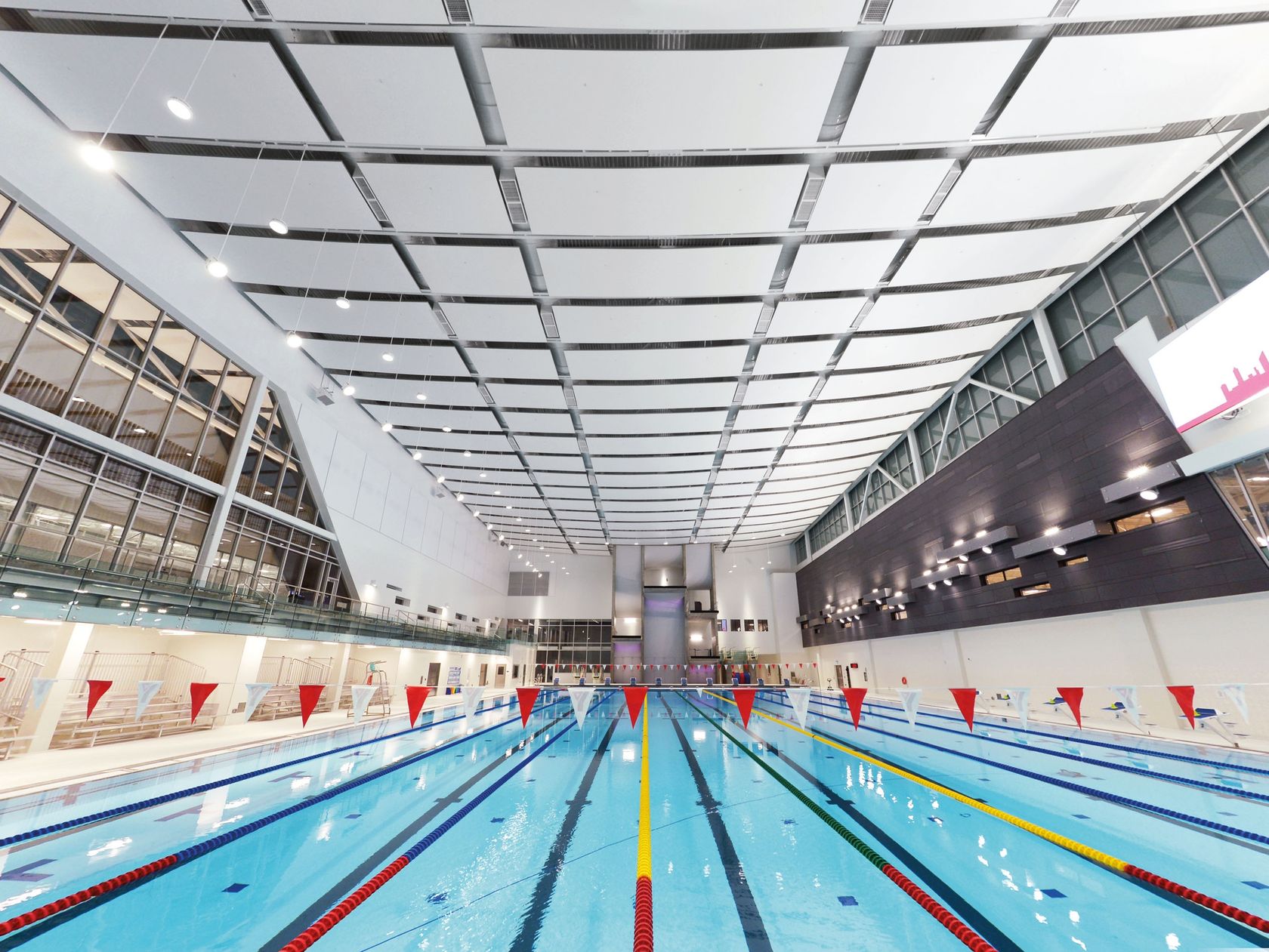 Acoustic indoor PVC stretch ceiling BARRISOL® ACOUSTICS By BARRISOL