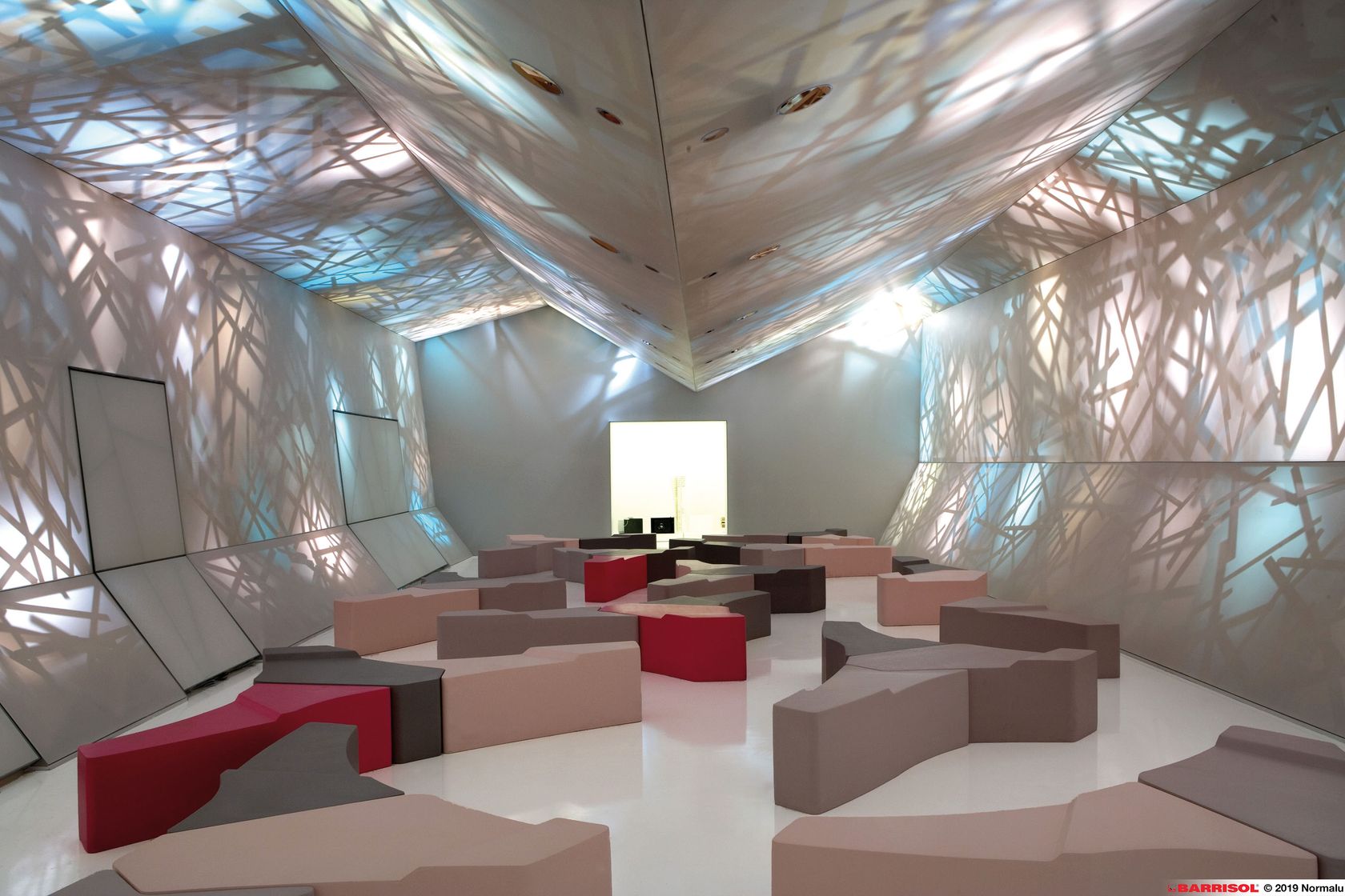 BARRISOL® LAYERS CONCEPT PVC stretch ceiling / Stretch wall By BARRISOL