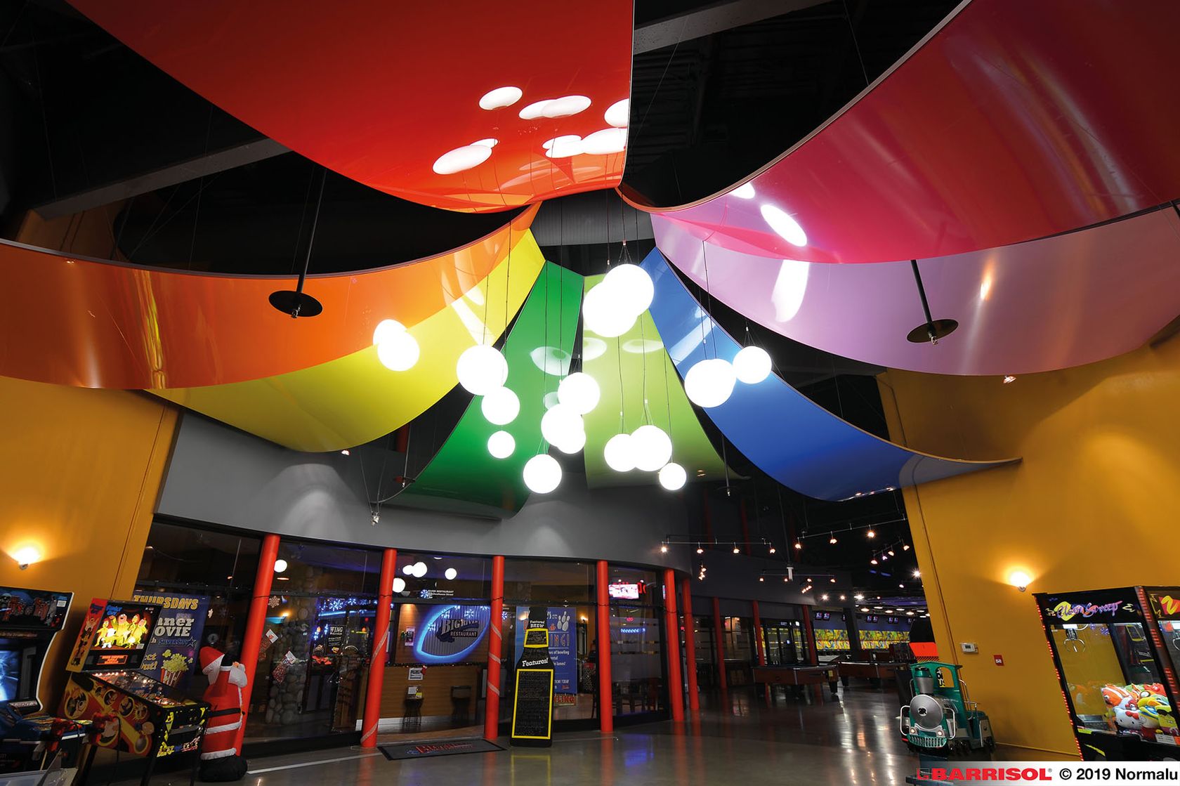 Techo tensado de PVC para interiores BARRISOL® MODULAR By BARRISOL