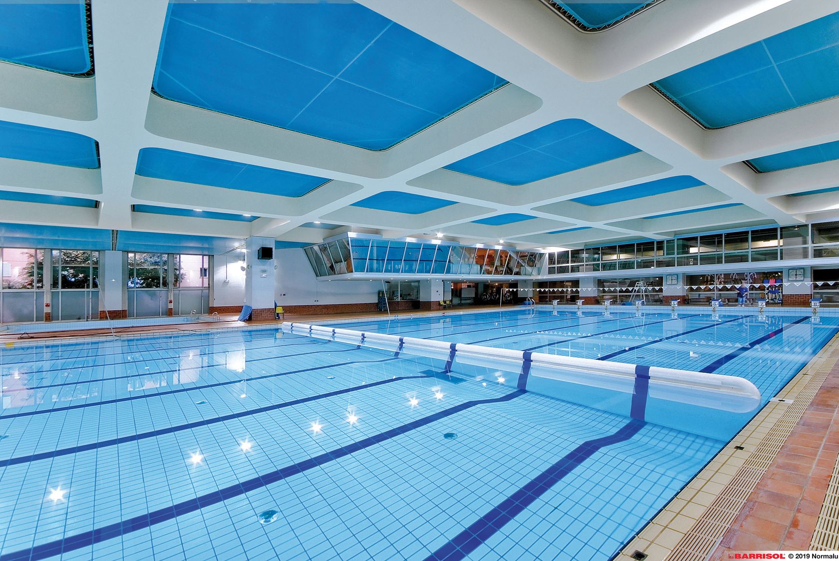 Techo tensado de PVC para interiores BARRISOL® TREMPO By BARRISOL