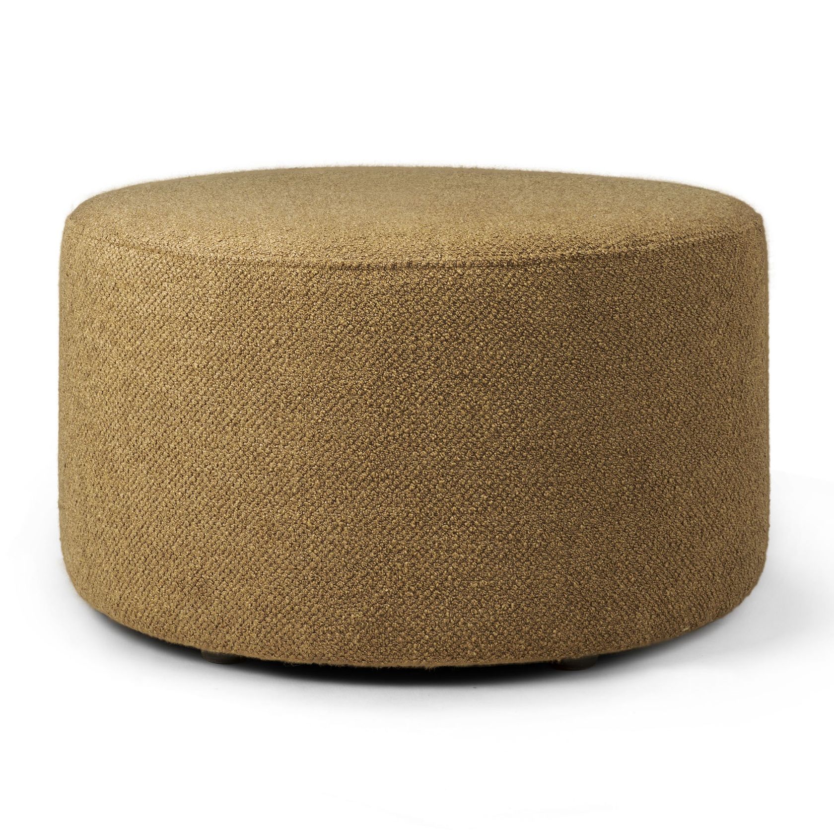 BARROW Pouf imbottito rotondo in tessuto By Ethnicraft | design Jacques ...