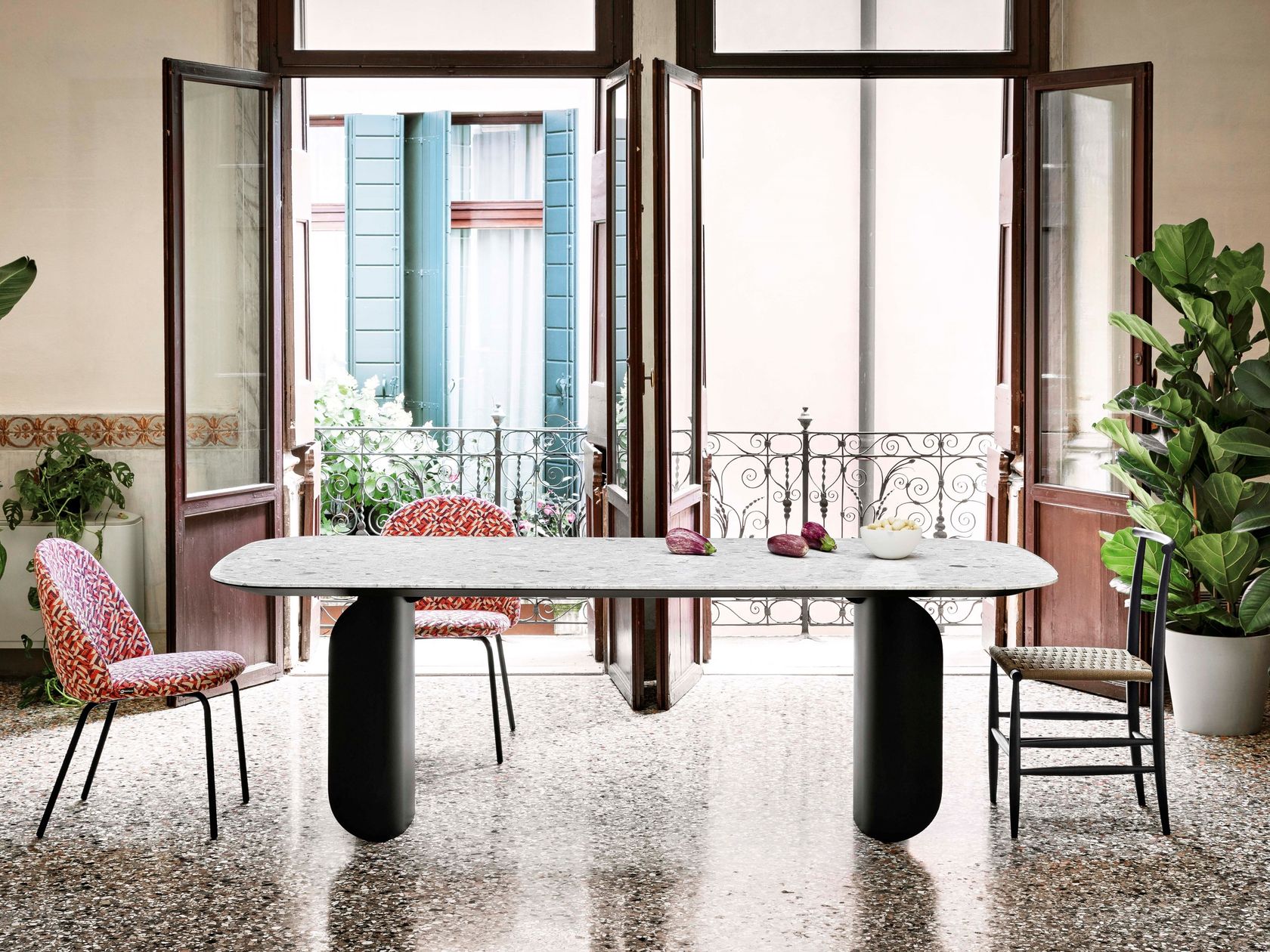 BARRY | Marble table Rectangular marble table By Miniforms | design ...