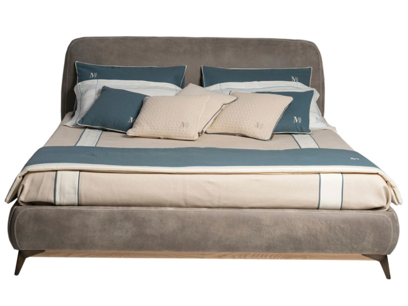 Leather bed BARUFFA By Mantellassi 1926