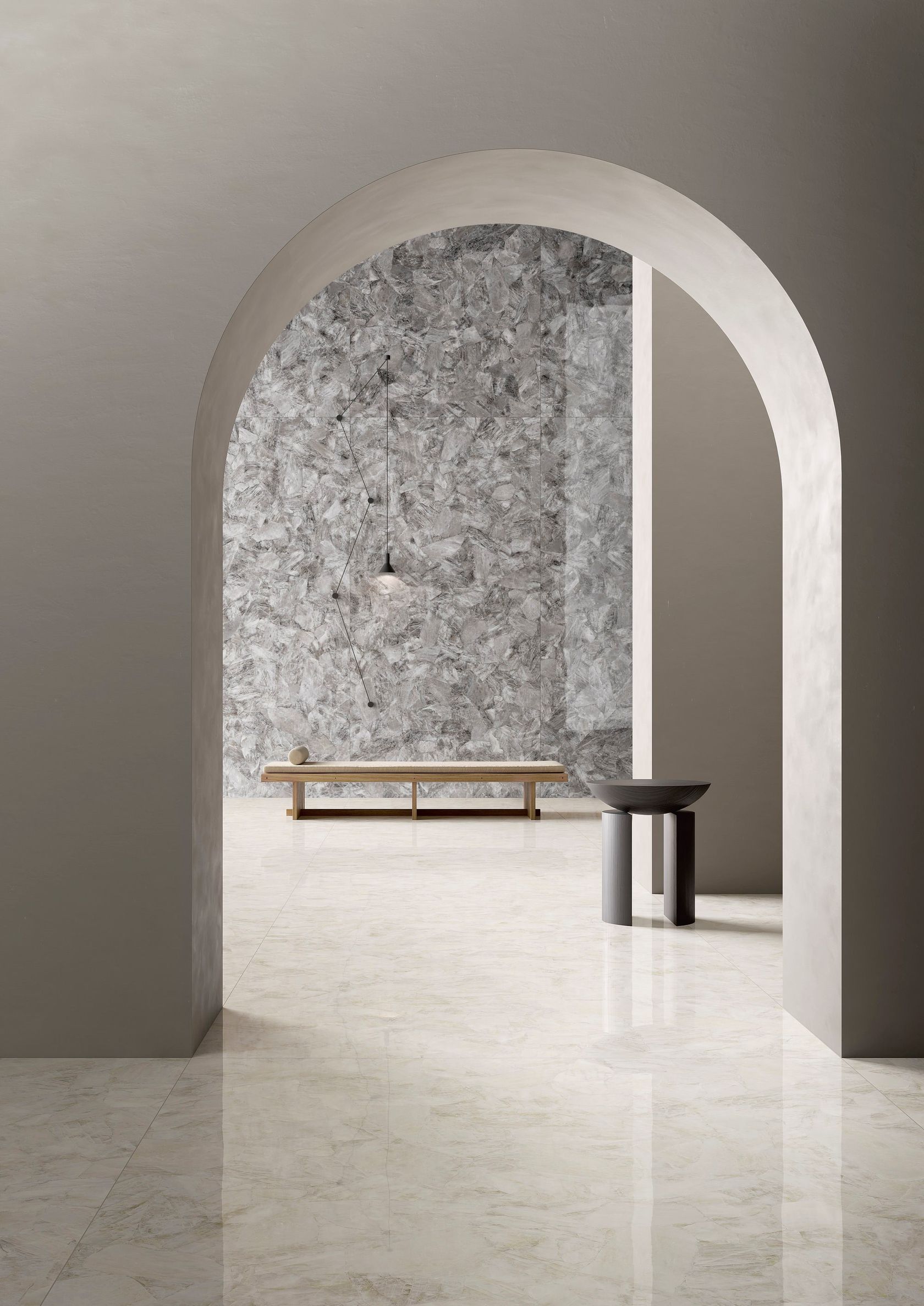 Porcelain stoneware wall/floor tiles GREY ROCK SALT Rock Salt Maximum ...
