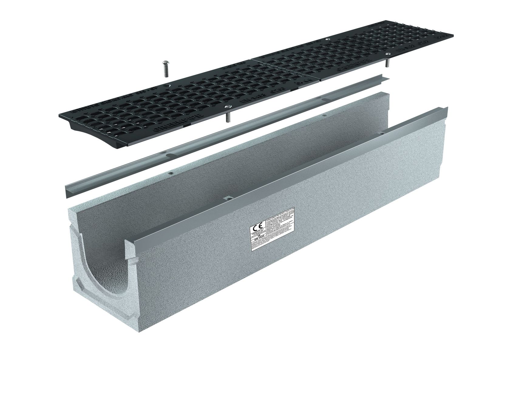 BASIC+ 200 H250 | Drainage channel and part By GREENPIPE