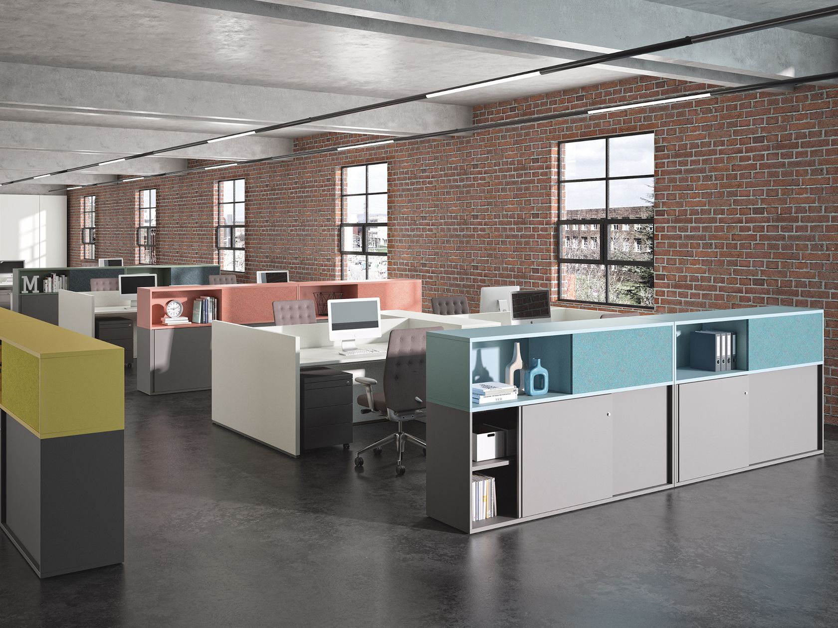 BASIC S | Mueble de oficina By werner works