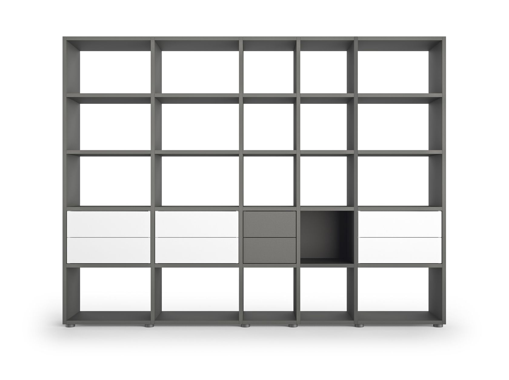 BASIC VIEW Libreria ufficio modulare By werner works