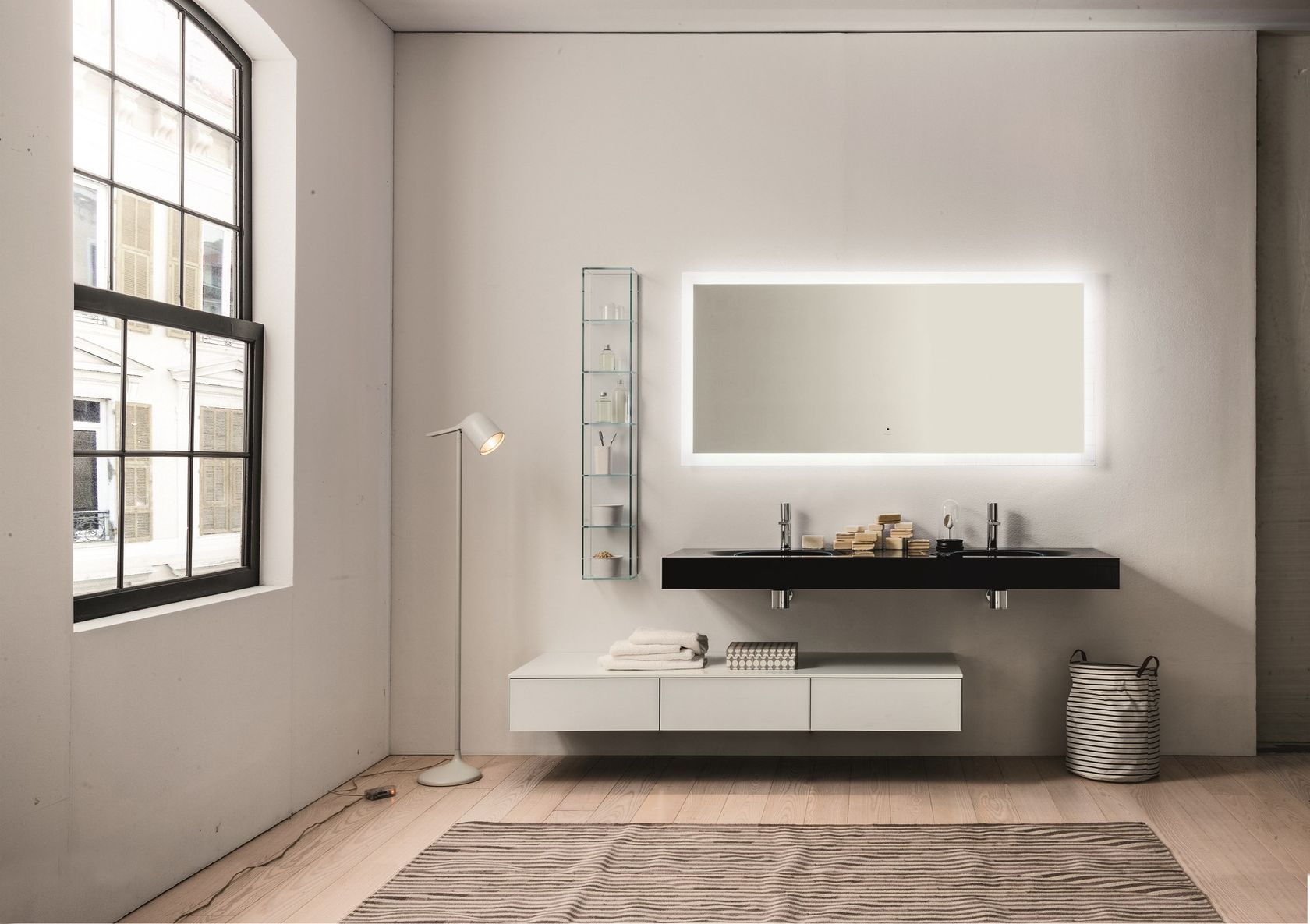 BASIN TOP | Double washbasin By ARTELINEA