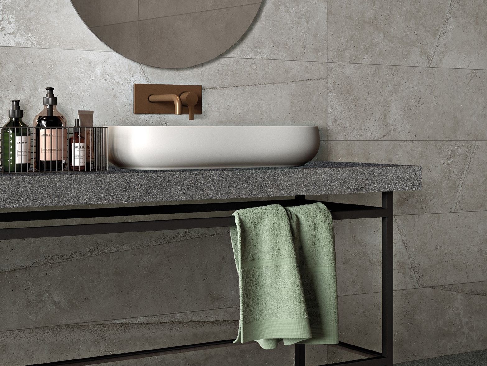BATH DESIGN | Washbasin countertop By Flaviker