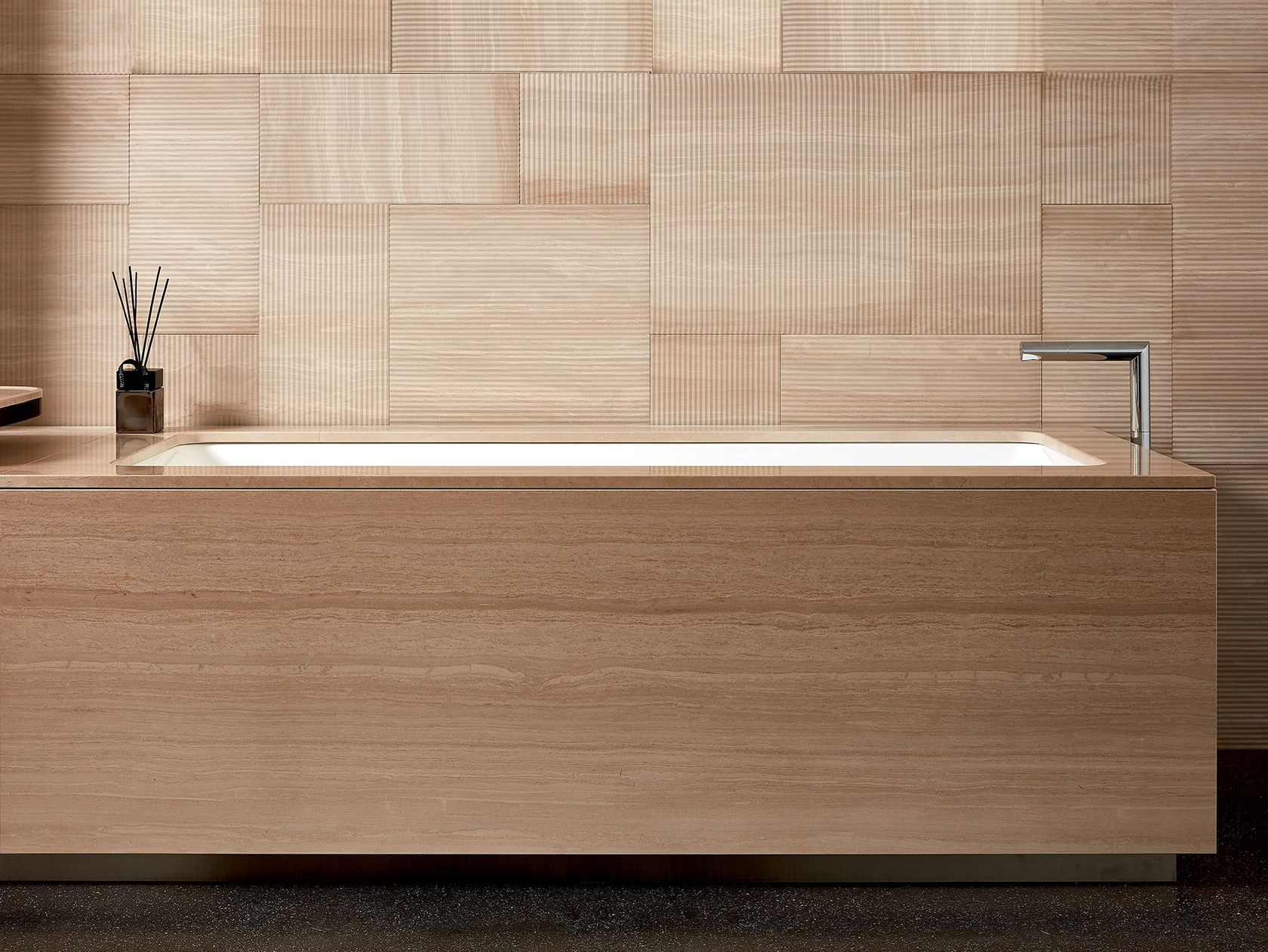 Integrated system with vanity unit, sink and bathtub BATHTUB CONCEPT By ...