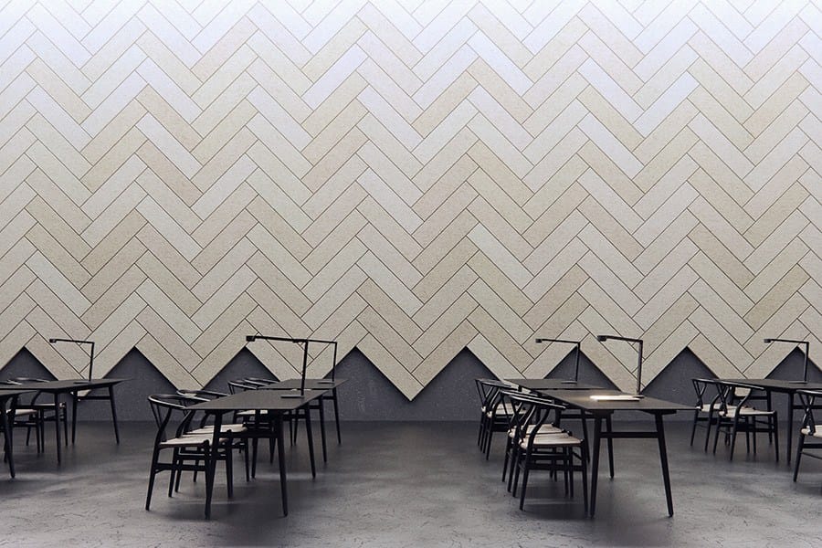 Decorative acoustical panel BAUX INSPIRATION By BAUX