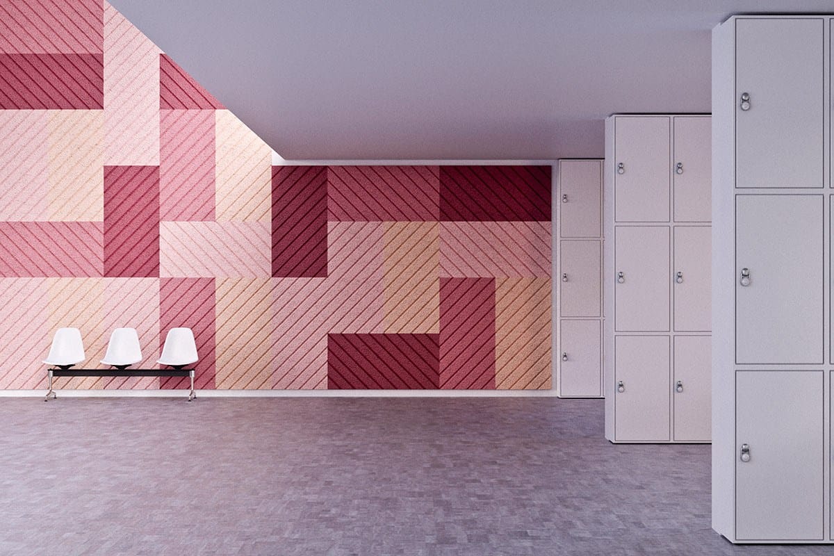 Decorative acoustical panel BAUX INSPIRATION By BAUX