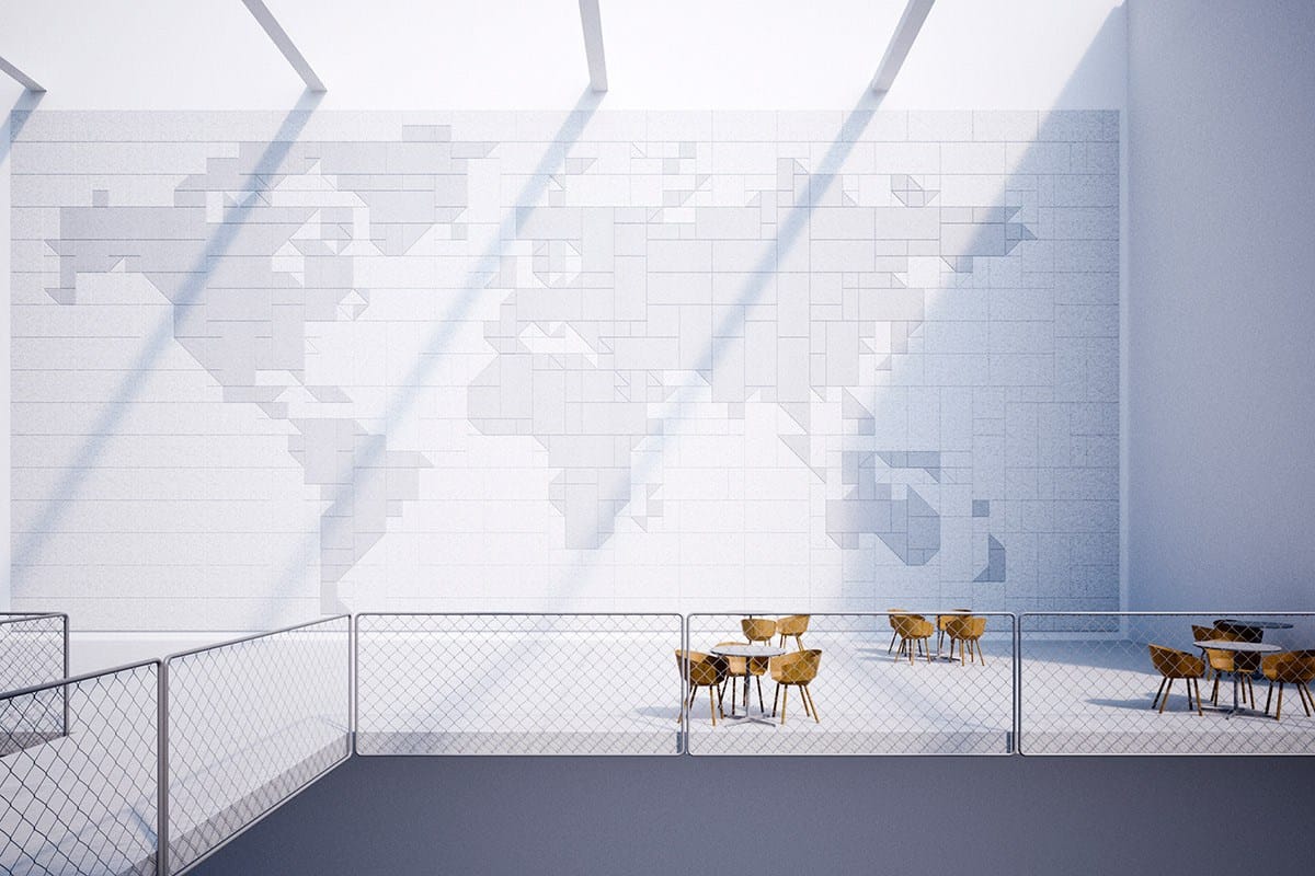 Decorative acoustical panel BAUX INSPIRATION By BAUX