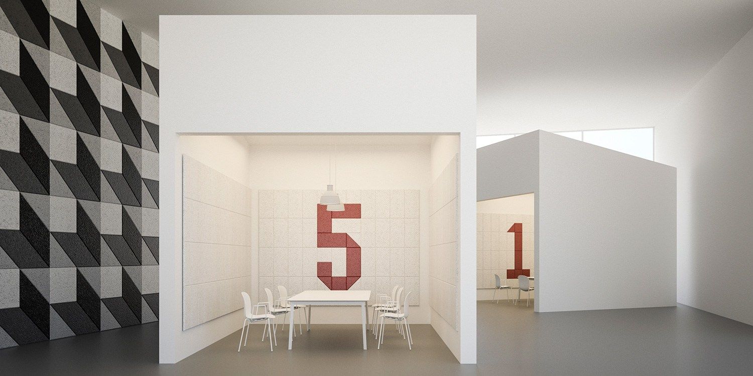Acoustic wall panel BAUX INSPIRATION By BAUX