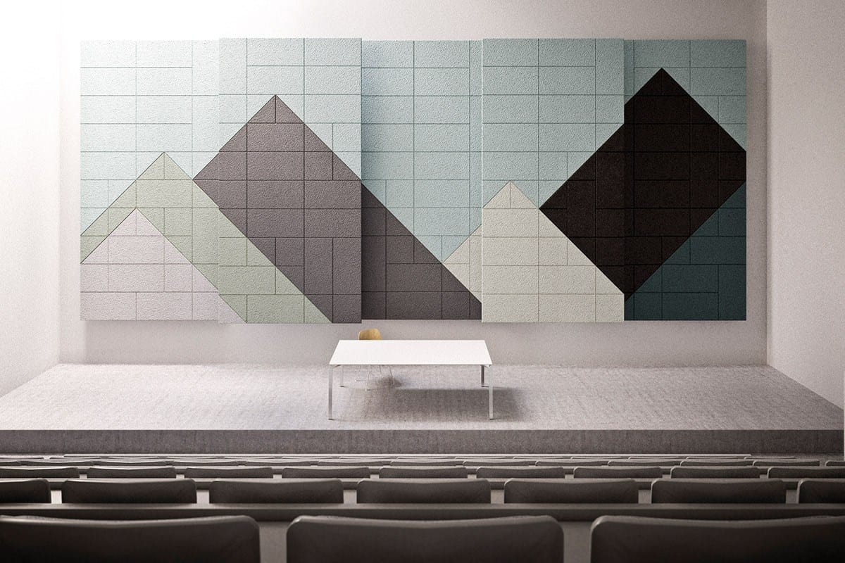 Decorative acoustical panel BAUX INSPIRATION By BAUX