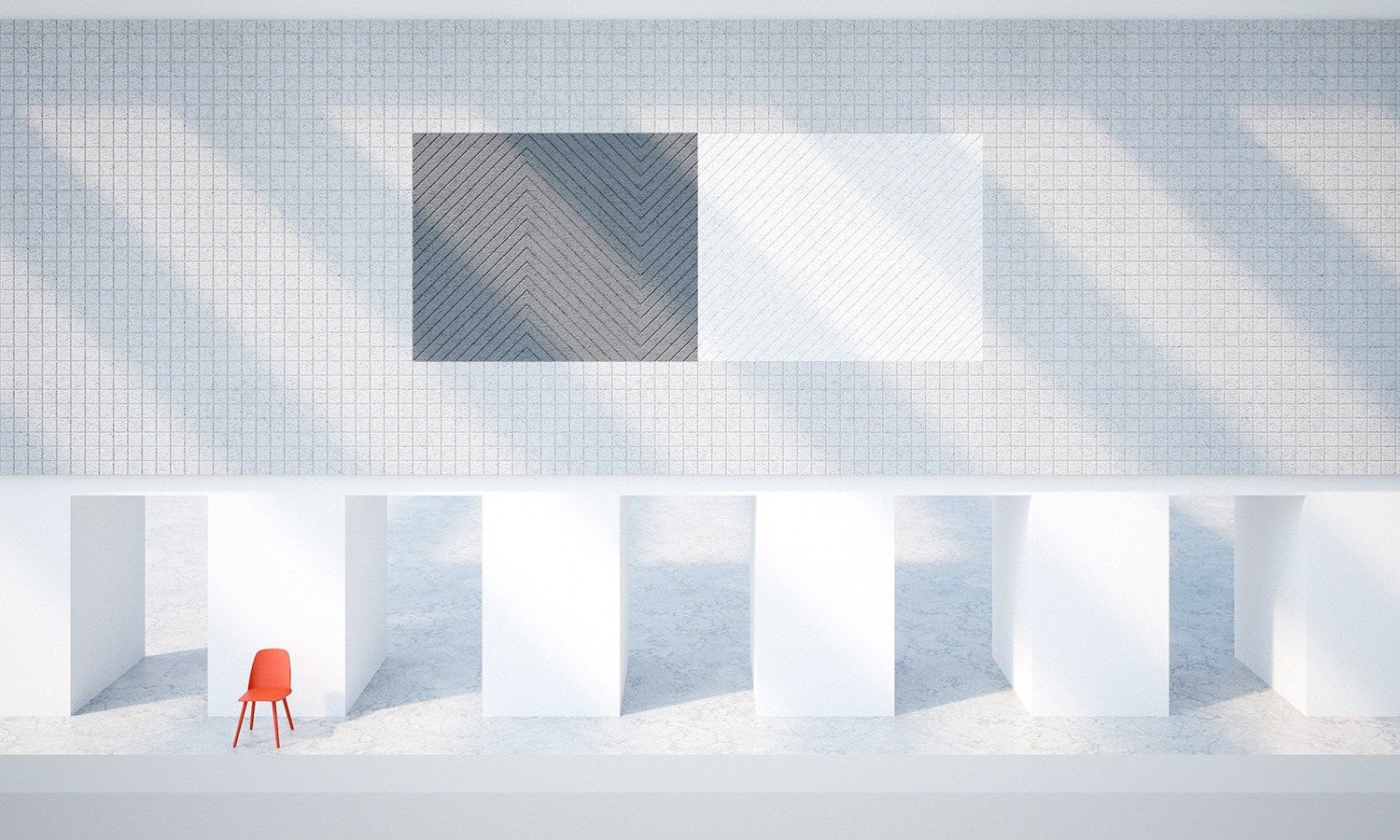 Acoustic wall panel BAUX INSPIRATION By BAUX