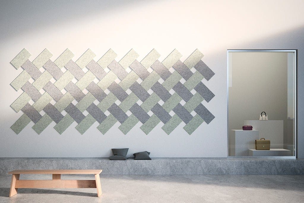 Decorative acoustical panel BAUX INSPIRATION By BAUX
