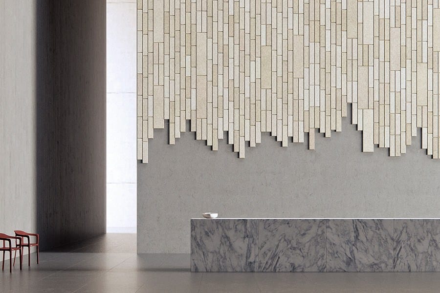 Decorative acoustical panel BAUX INSPIRATION By BAUX