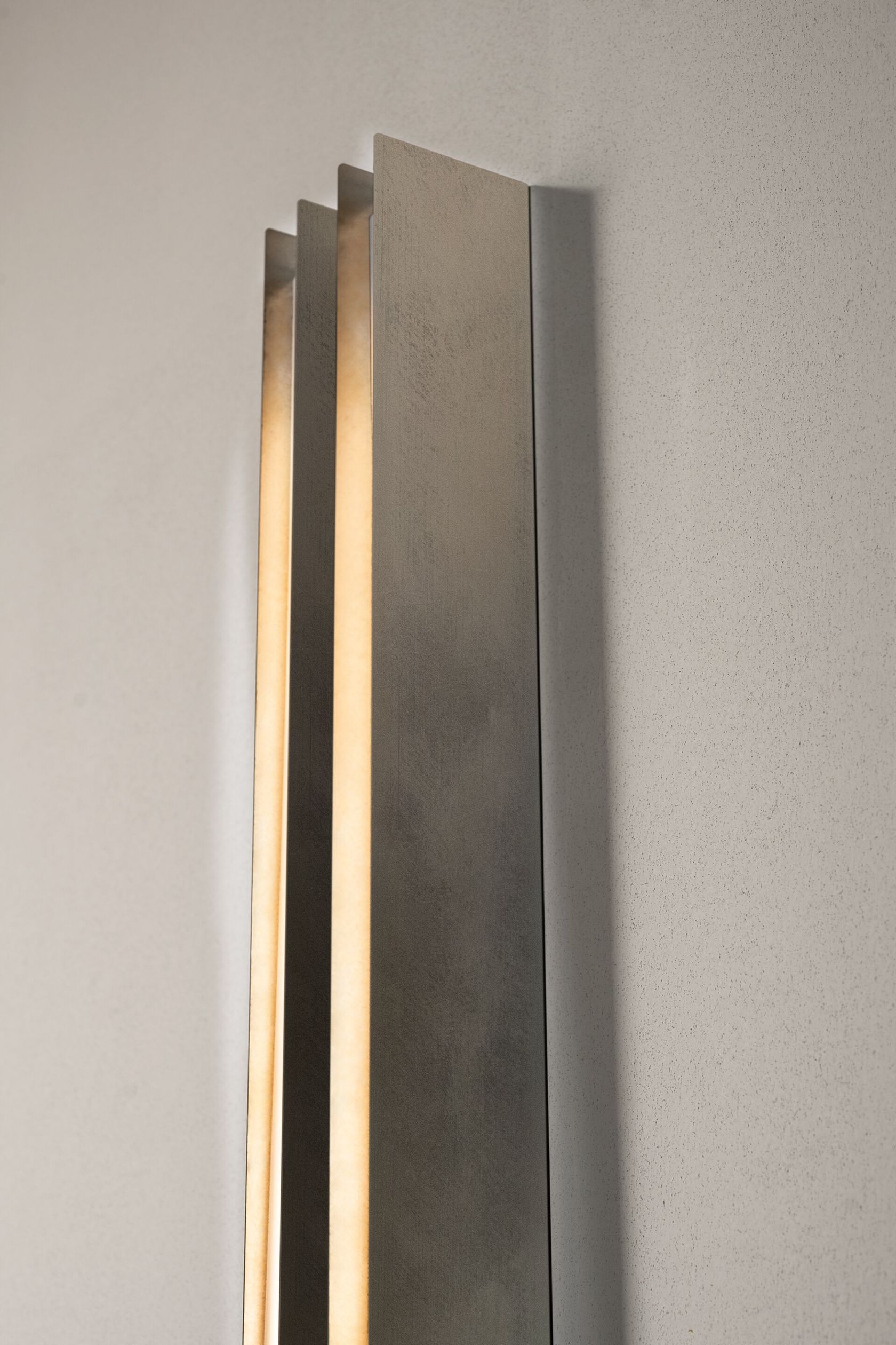 BLADE LED brass wall light By BAXTER