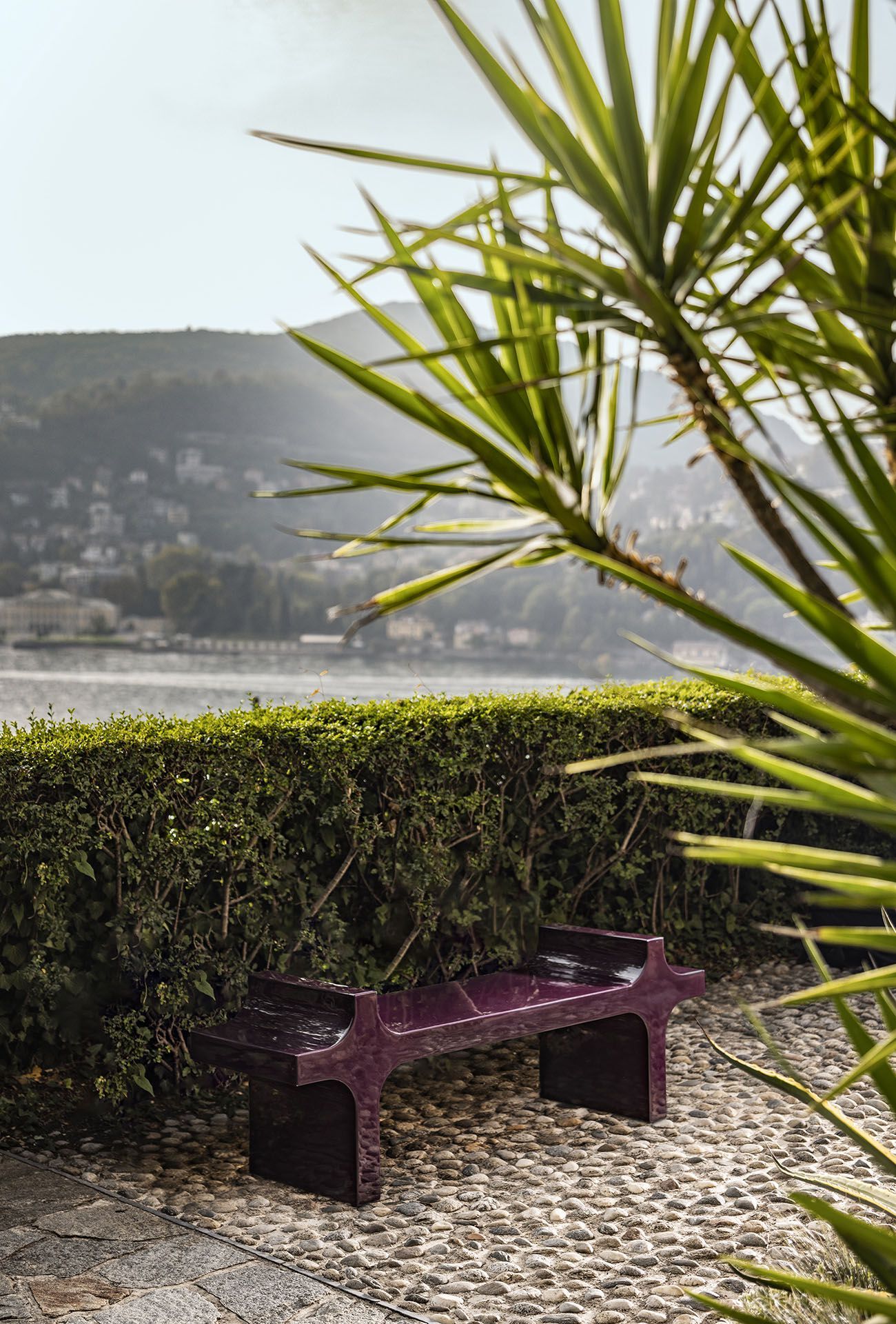 DHARMA Polimex® garden bench By Baxter | design Studiopepe