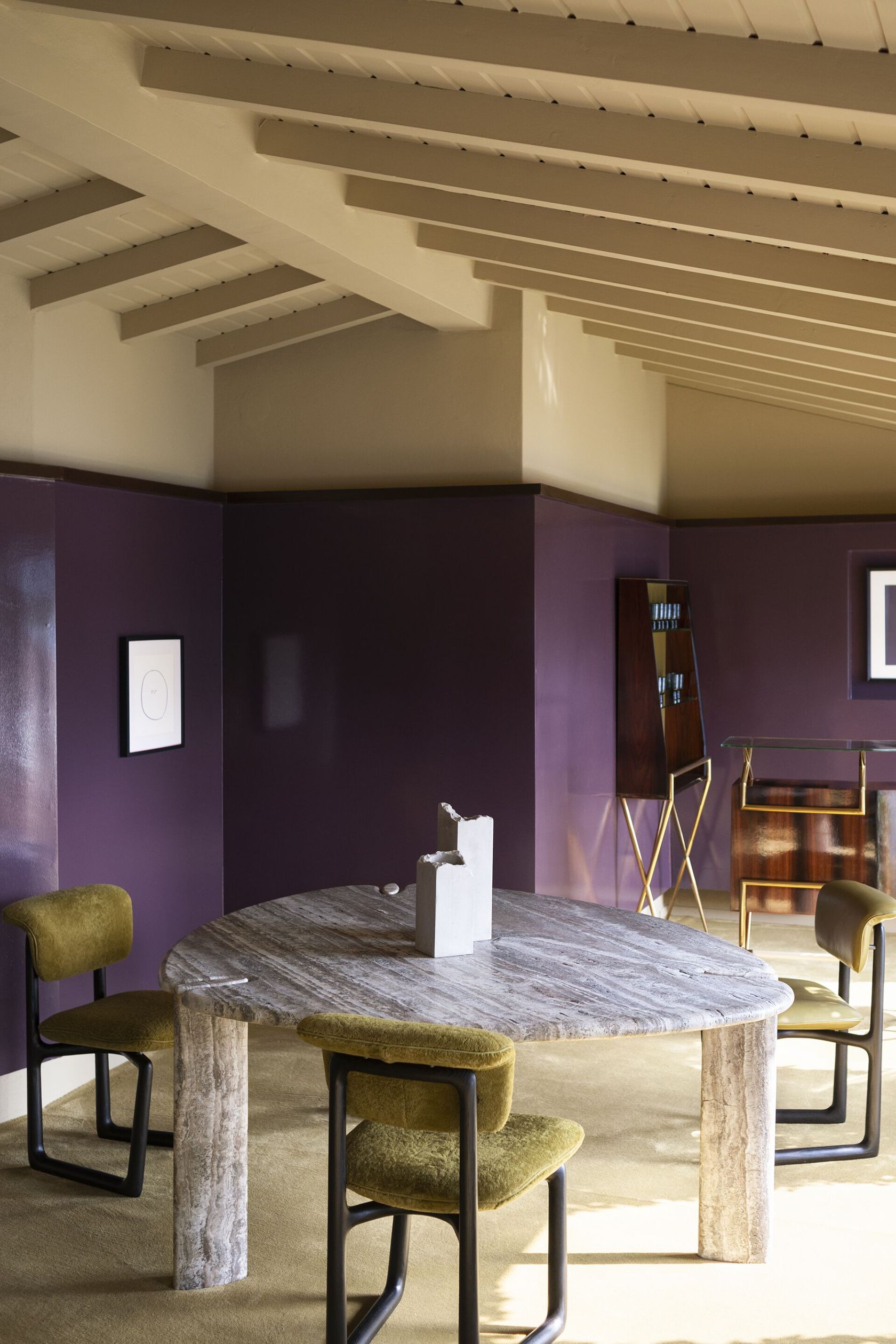 ISAMU STONE Table By Baxter