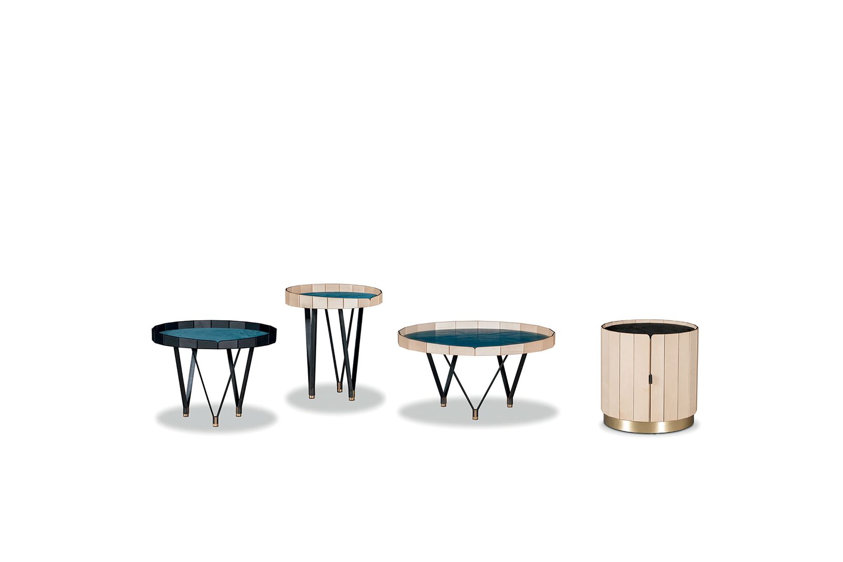 NINFEA Bedside table By Baxter | design Pietro Russo