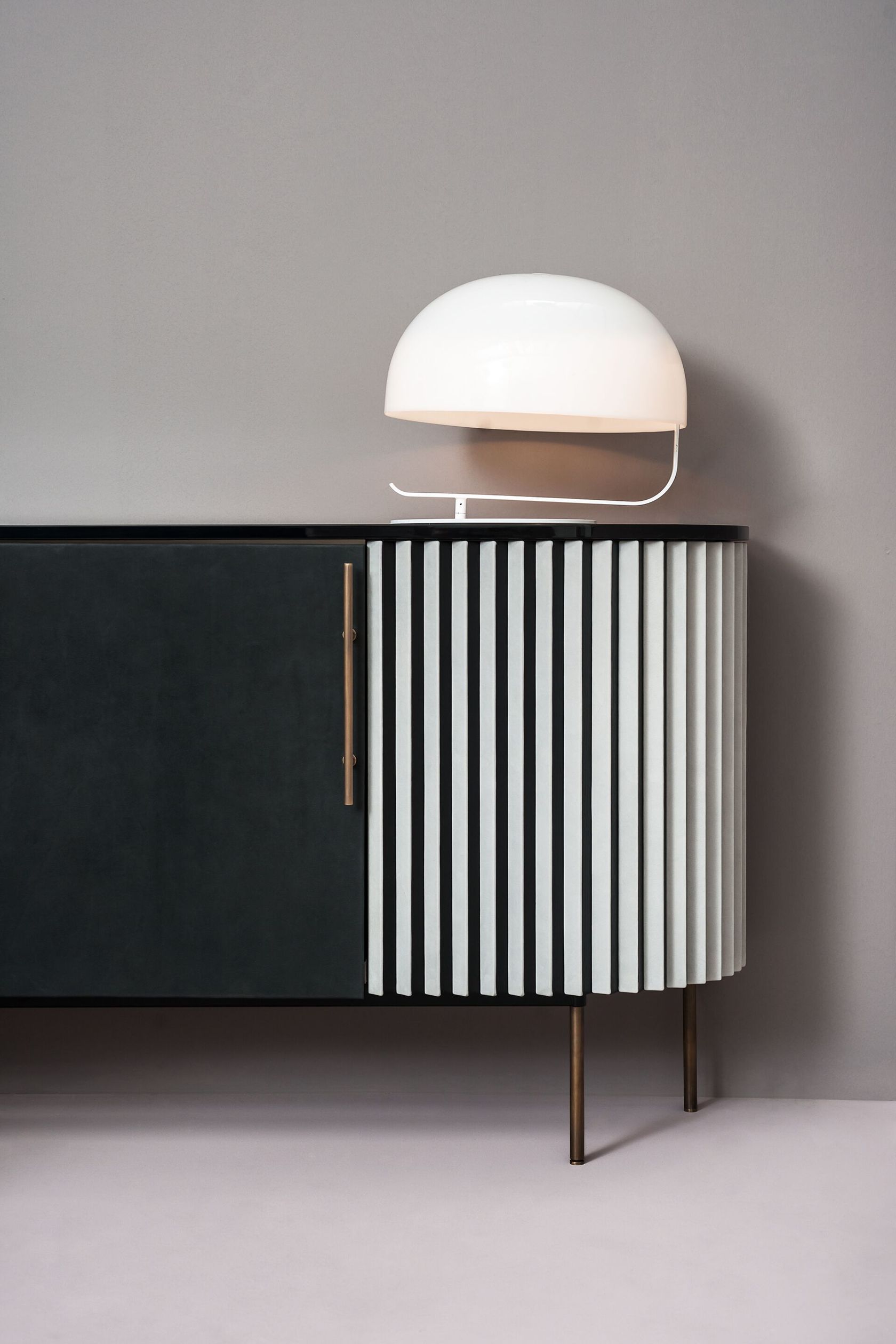 PLISSÉ MDF sideboard with doors By Baxter | design Draga & Aurel