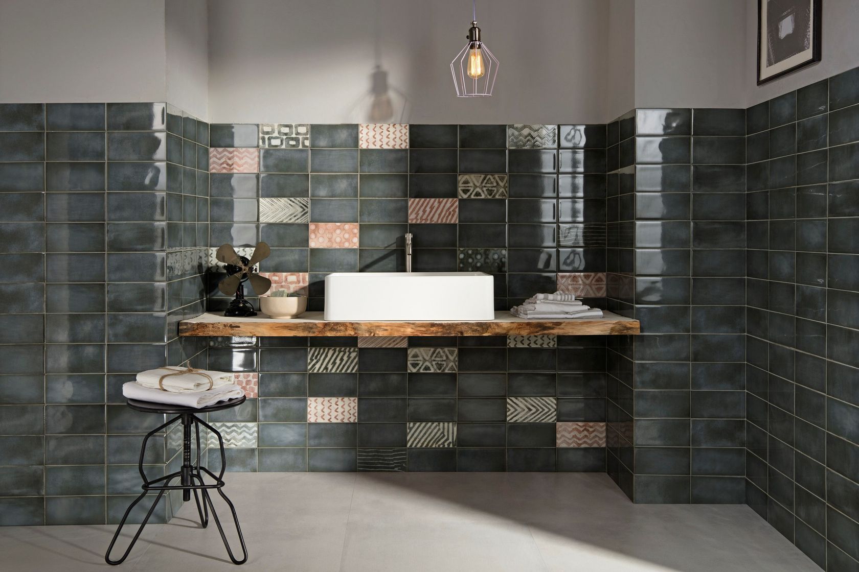 Porcelain stoneware wall tiles BE IN By Iris Ceramica